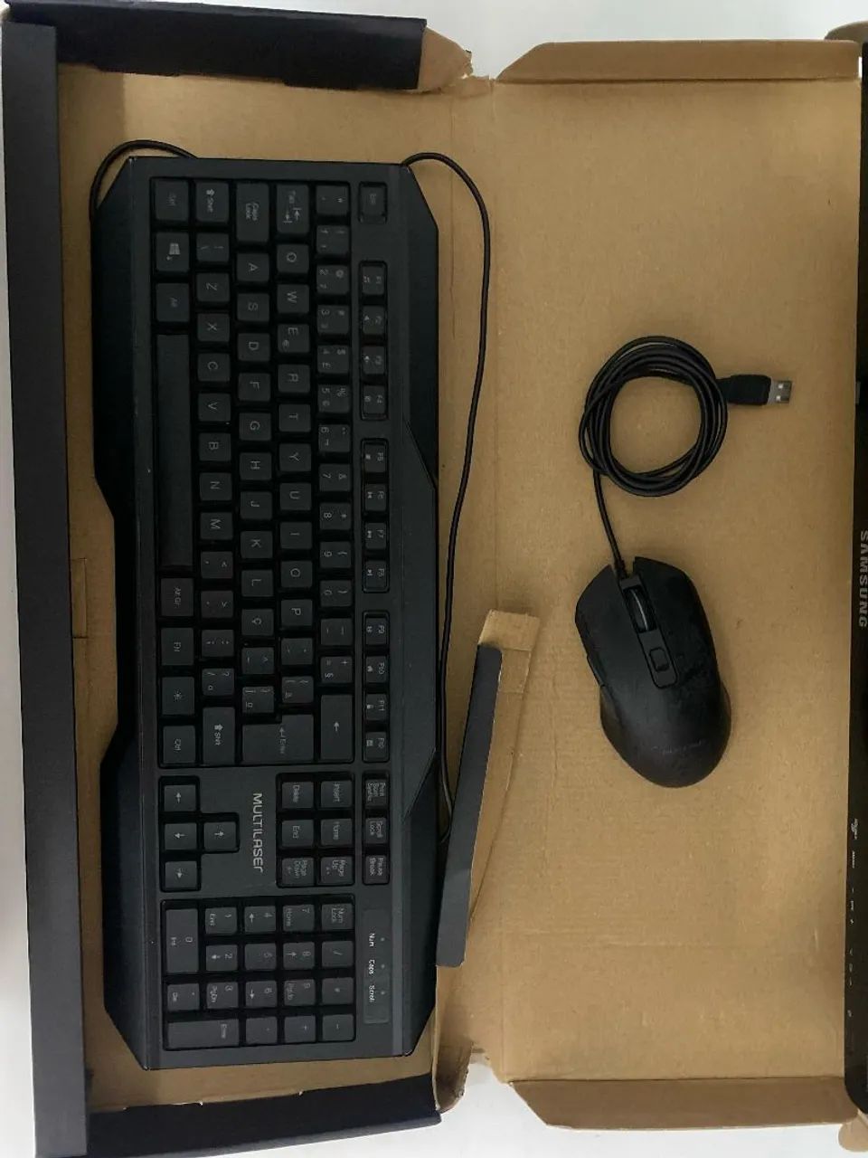 Kit Teclado e Mouse Gamer Multilaser - Seminovo - Periféricos e ...