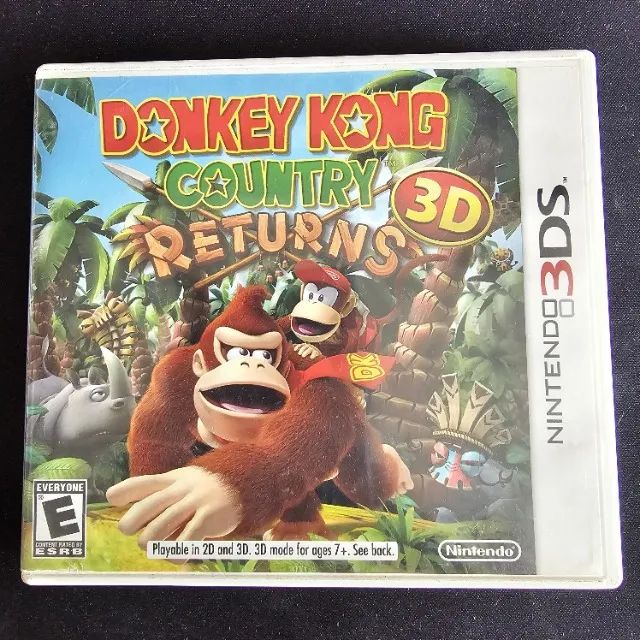 Donkey Kong Country Returns 3D Nintendo 3DS 2DS 3DS XL - Jogos de Vídeo ...