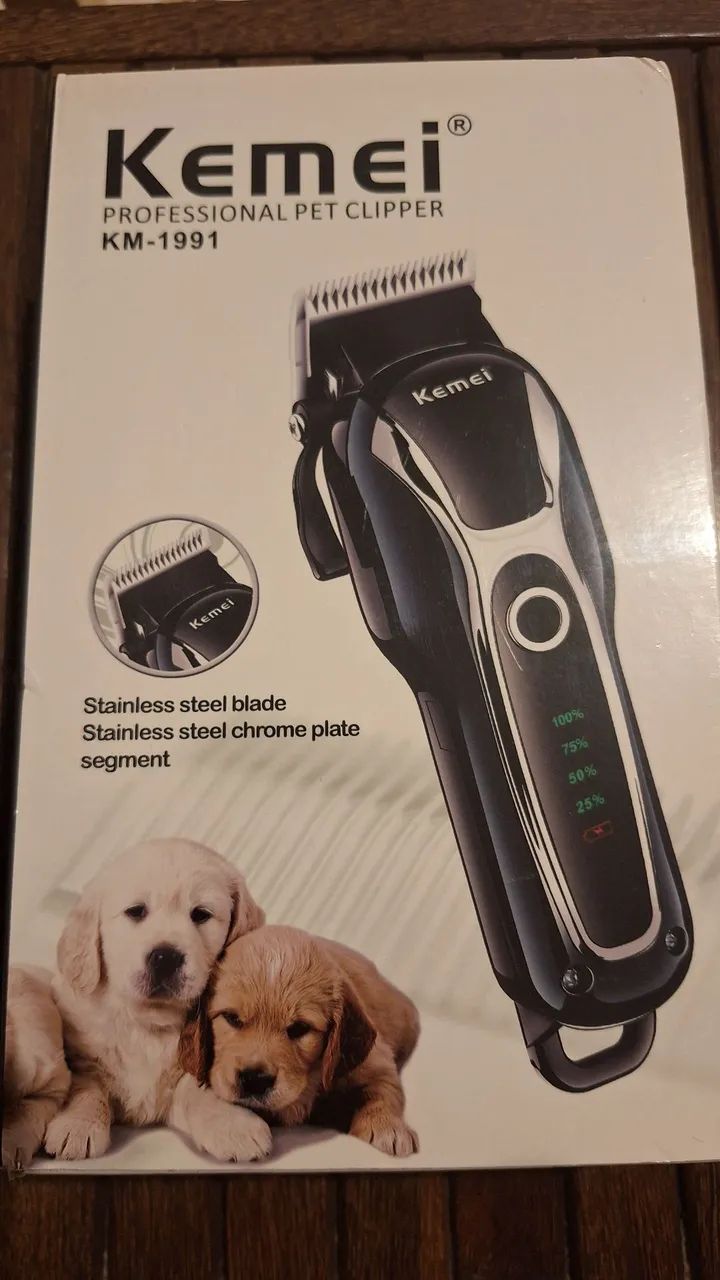 Máquina Tosa Cachorro / Gato Kemei KM-1991 Profissional - Cachorros ...