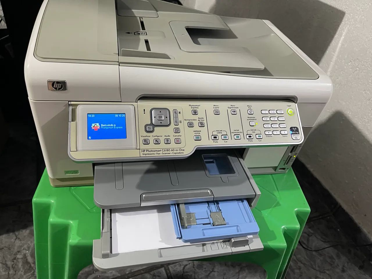 Impressora HP Photosmart C6180 All-in-One ERRO - Periféricos e ...