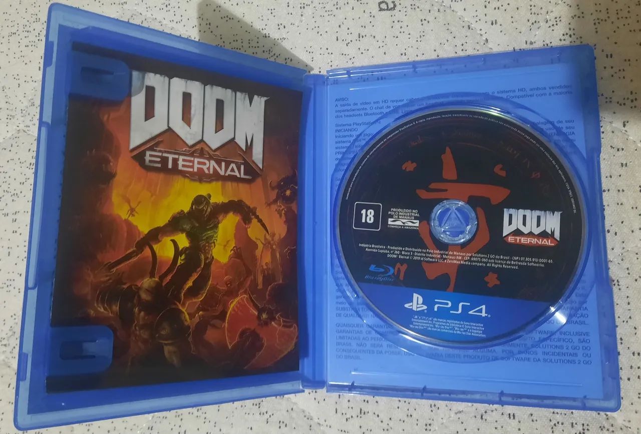 Doom Eternal para PS4 - Jogos de Vídeo Game - Pedreira, Belém 1471893006 | OLX