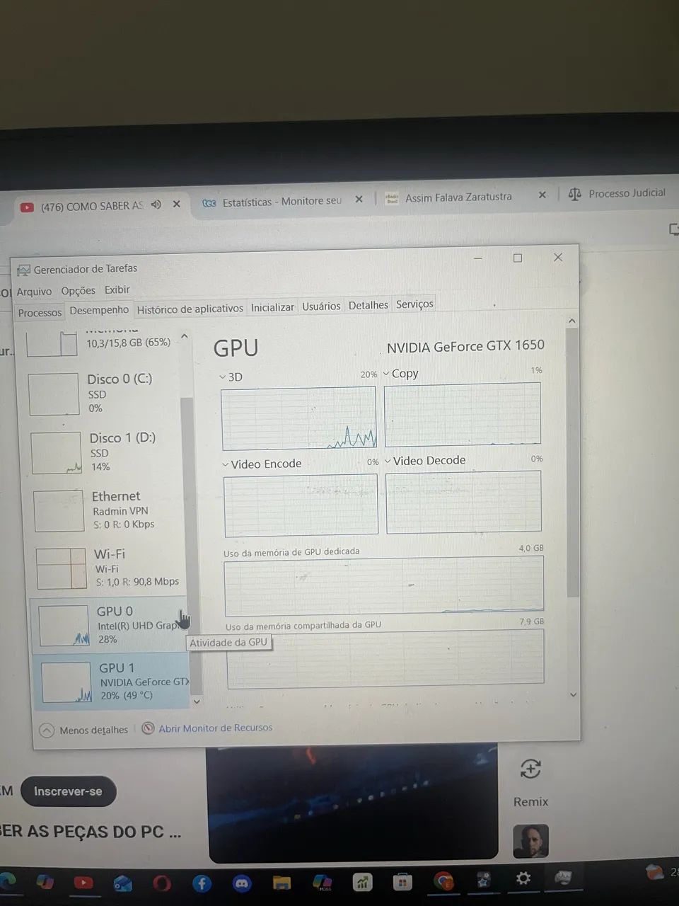 Notebook gamer Dell g3 rtx 1650 - Notebooks - Residencial Recanto do ...