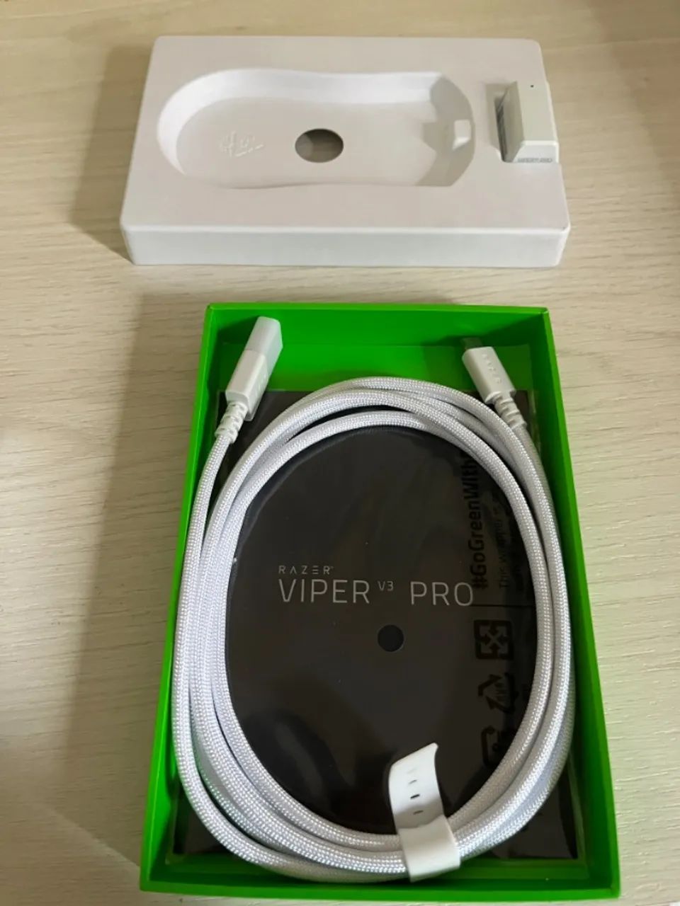 Mouse Gamer Razer Viper V3 Pro White - Semi?novo, 2 dias de uso ...