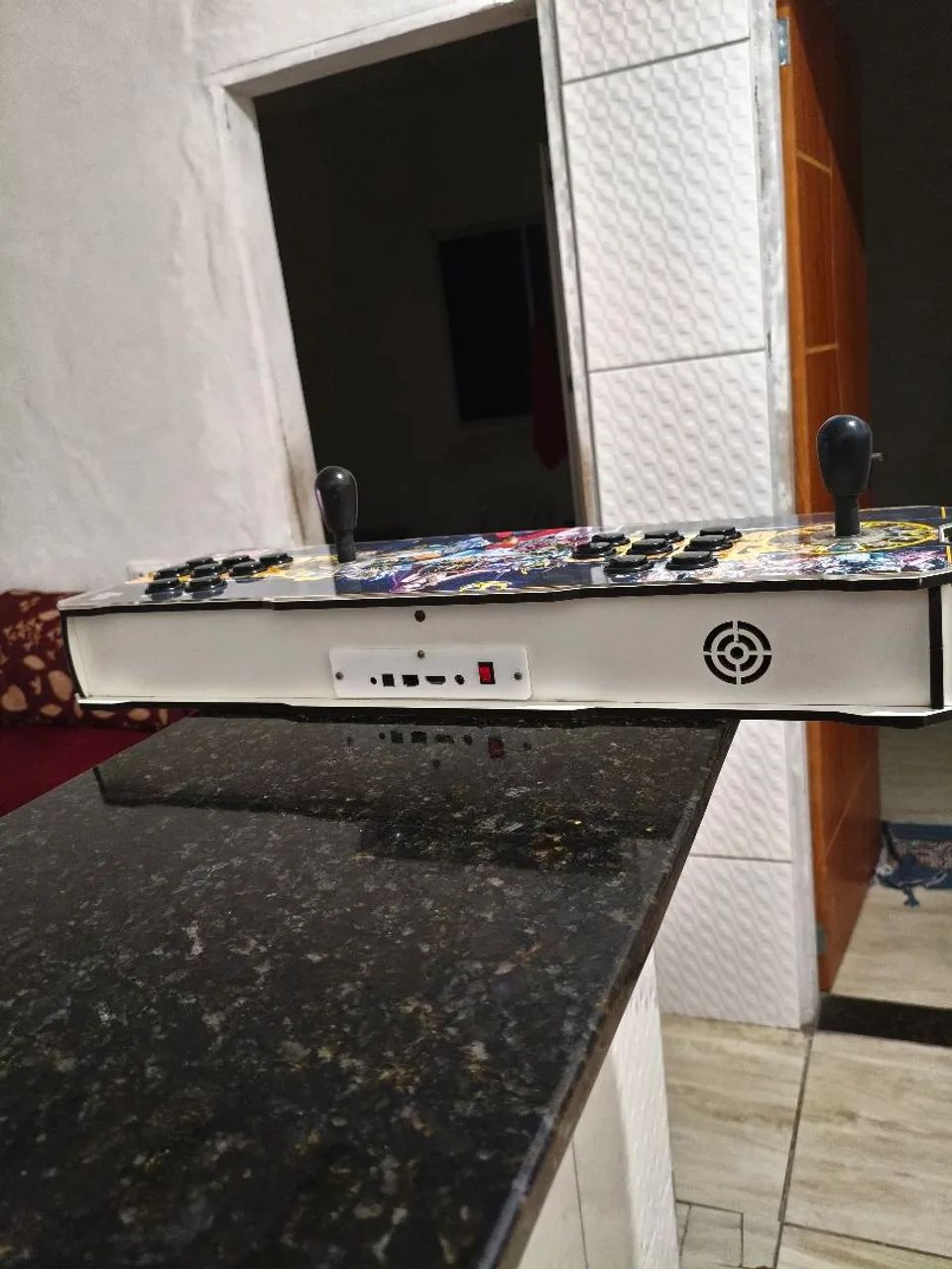 Baixei o preço para vender ligeiro, bancada gamer arcade retrô ...