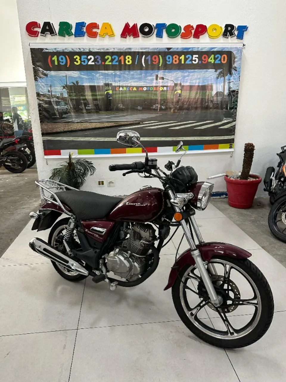 Motos HAOJUE CHOPPER no Brasil