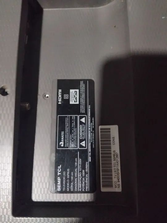 "smart tv tcl 55 polegadas" no Brasil