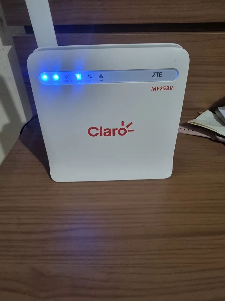 modem roteador zte MF253v claro 3g 4g wi-fi chip desbl. - Conectividade e Dispositivos de Rede ...