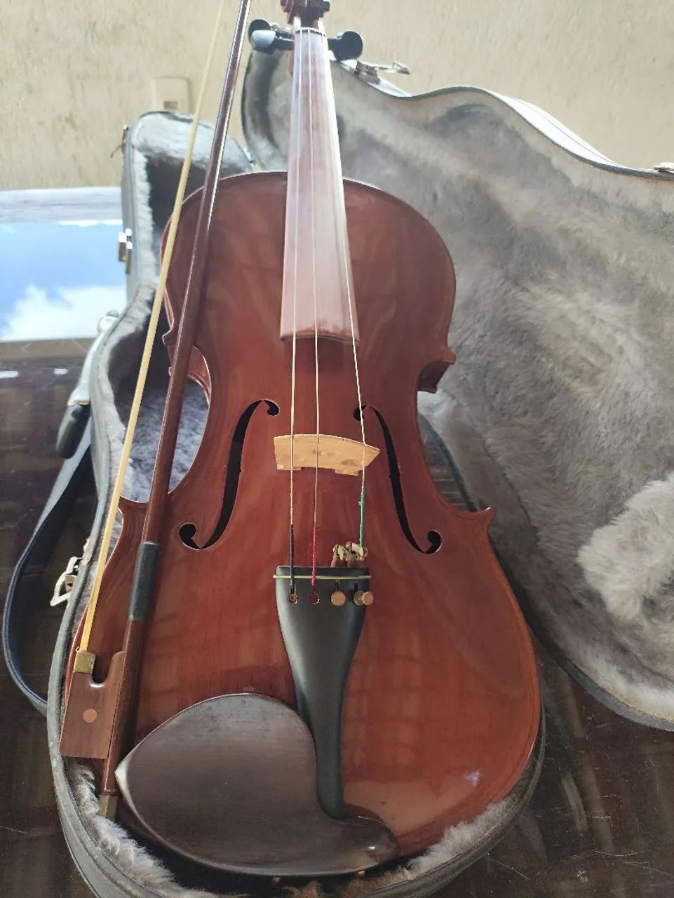 Viola Clássica Marca Roma Completa com Arco e Estojo - Instrumentos ...