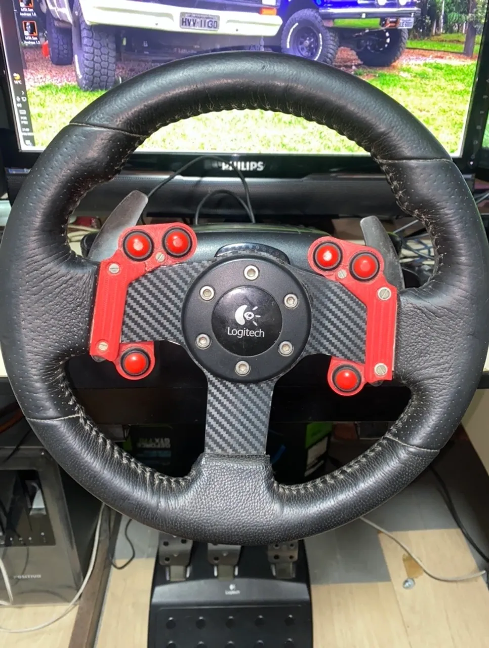 "volante g27" - Peças e Acessórios de Vídeo Game no Brasil