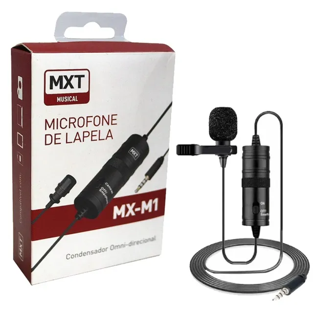 Microfones de Lapela no Brasil