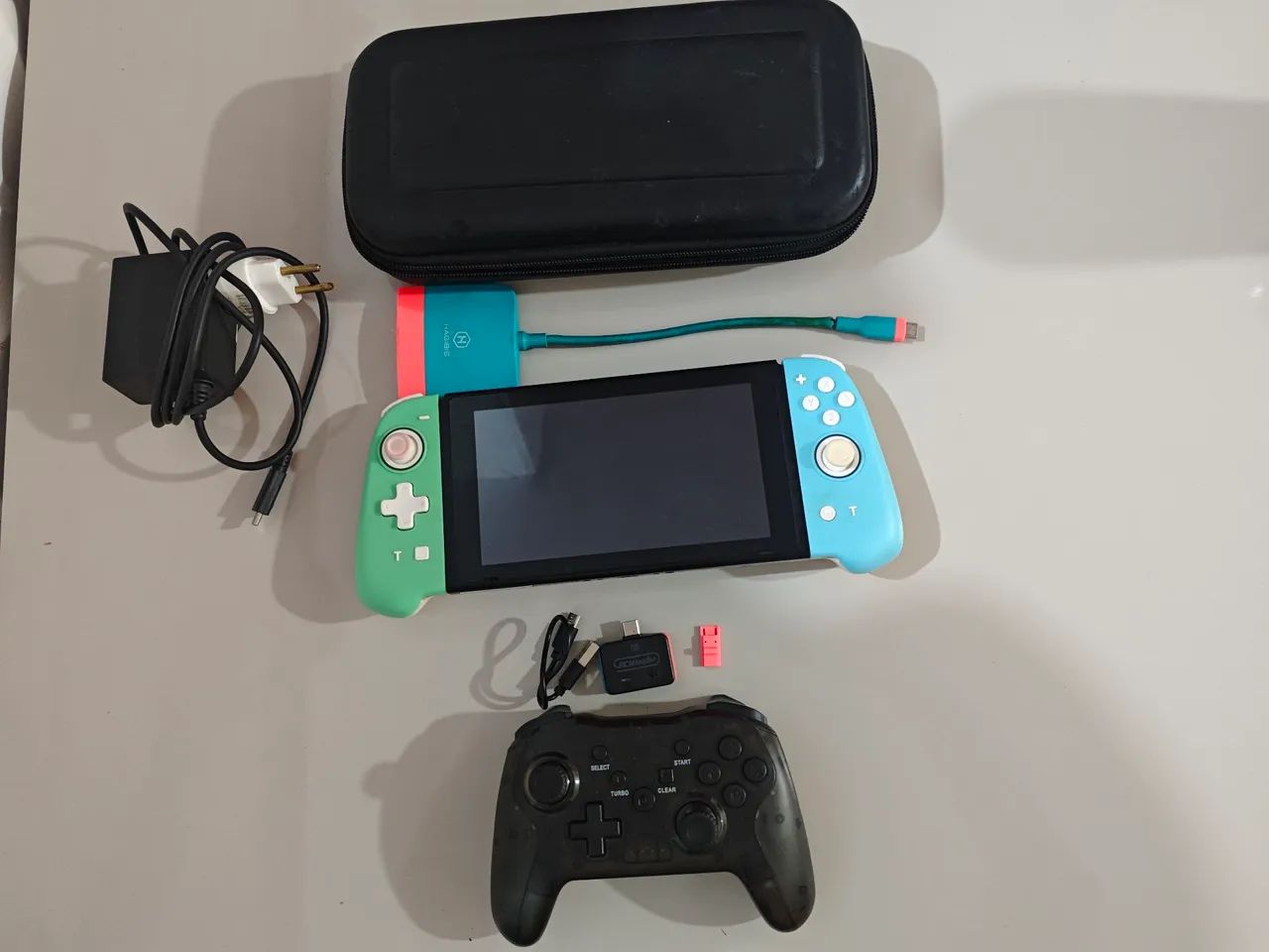 Nintendo Switch Desbloqueado + Sd card 256g / Não faço envio - Consoles ...