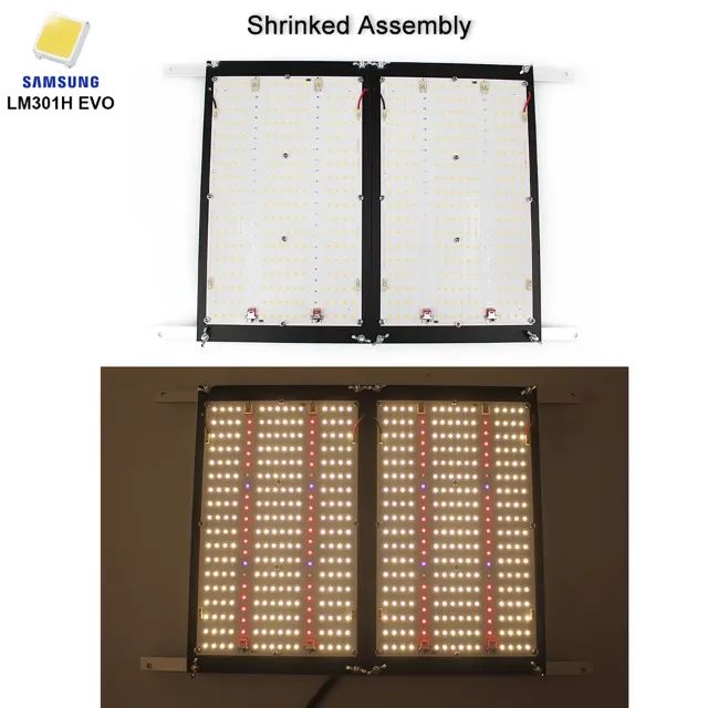 Painel led cultivo indoor Quantum Board LM301H EVO 240w Full Spectrum ...
