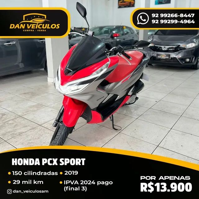 Motos HONDA PCX 2019 no Brasil