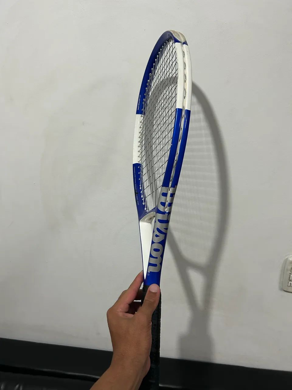 Raquete de Tênis Wilson ncode N4 Azul - Esportes de Quadra e Ao Ar ...