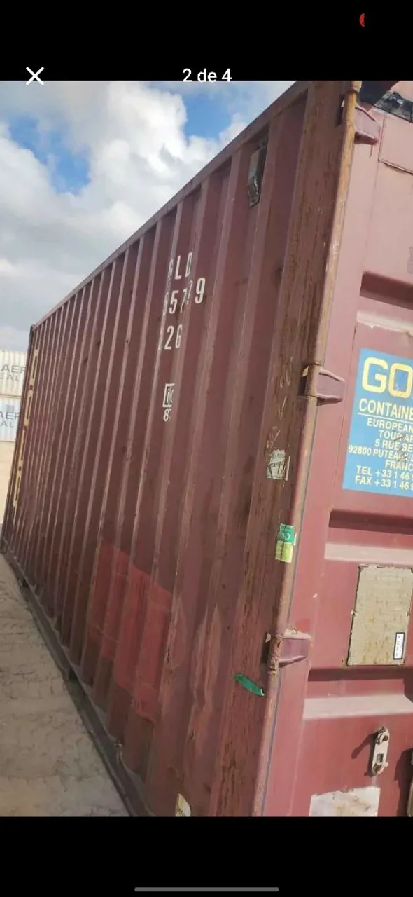 "container 20 pes" no Brasil