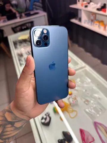 ? IPhone 12 Pro 128gb Azul / impecável ? - Celulares e Smartphones ...