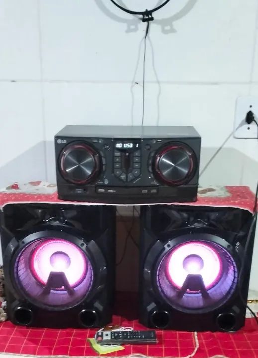 Mini System LG XBOOM CJ65 -810w RMS - Celulares e Smartphones ...