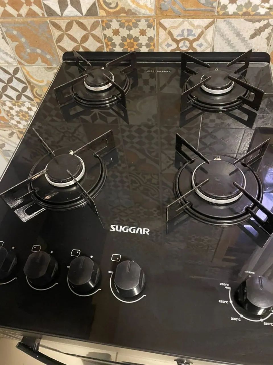 Fogão Suggar 4 bocas - Design moderno e eficiente - Fogões e Fornos ...