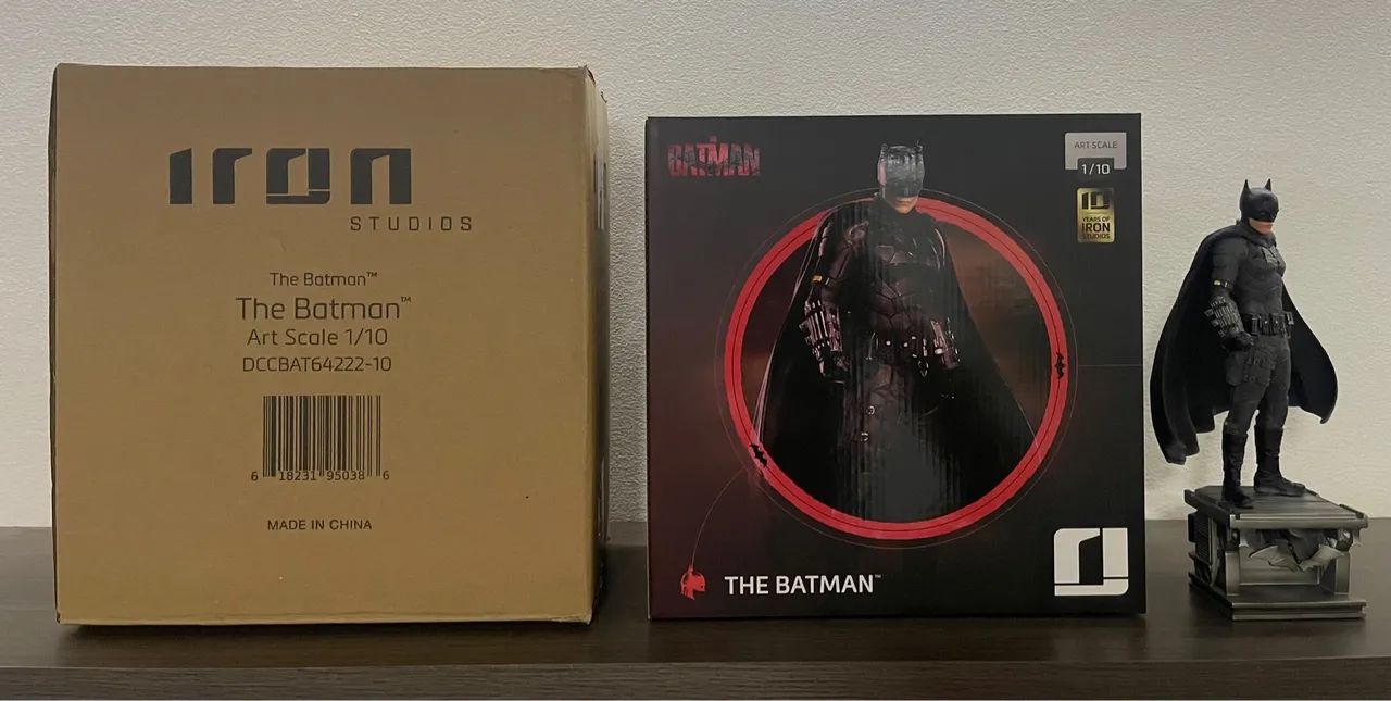 Estátua Batman Art Scale 1/10 - Iron Studios - Peças e Acessórios de ...