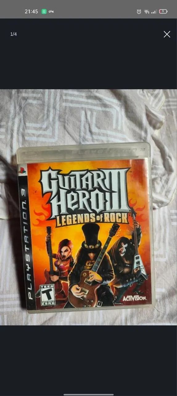 Guitar Hero 3 pra PS3 - Jogos de Vídeo Game - Santa Helena 1469640719 | OLX