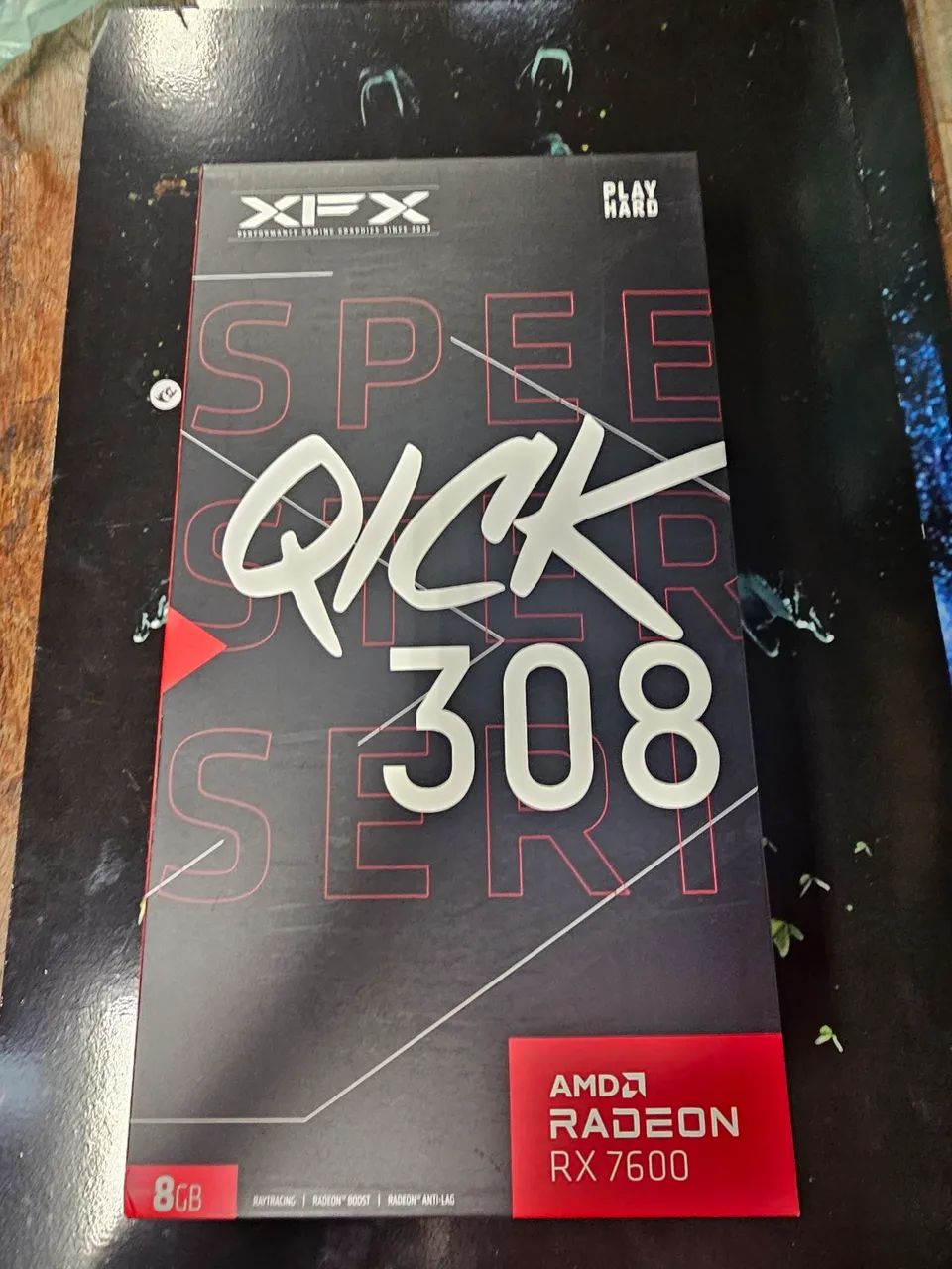 PLACA DE VÍDEO AMD RX 7600 NOVA LACRADA - Placas de Vídeo - Jardim Vale ...