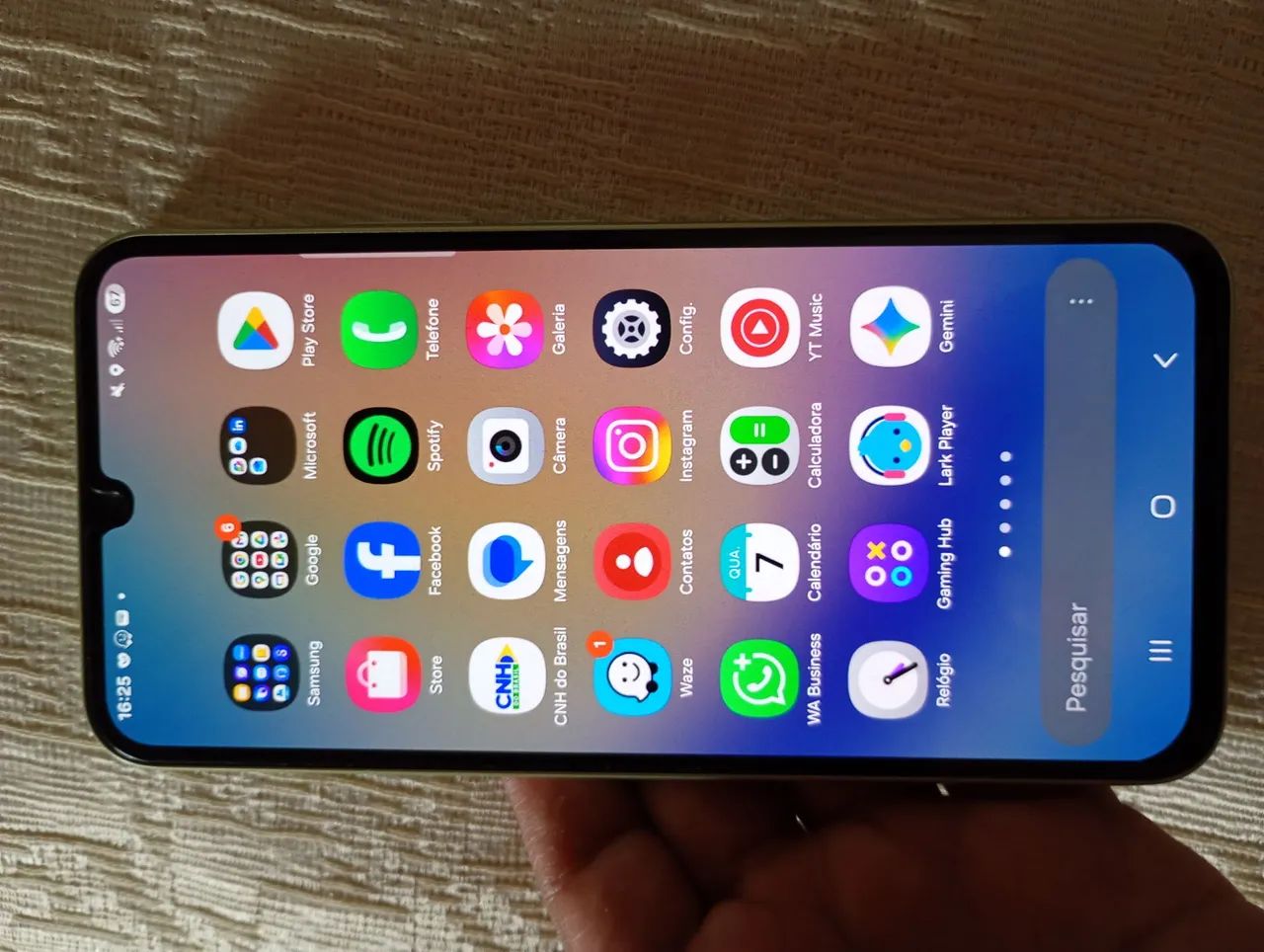 Samsung A34 256gb / 8g rom. 5g semi-novo perfeito estado.nota fiscal ...