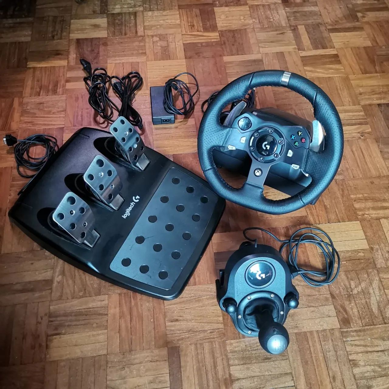 "volante simulador logitech" no Brasil