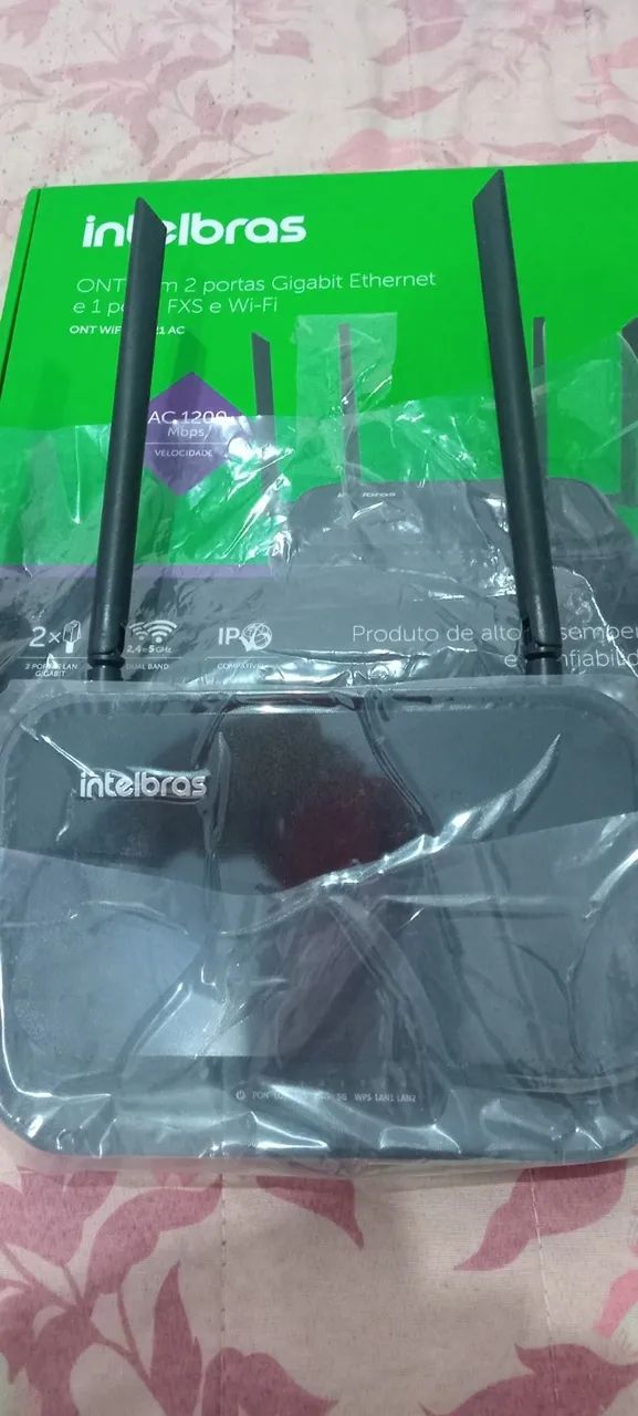 ONT INTELBRAS 121AC - Conectividade e Dispositivos de Rede - Tancredo ...