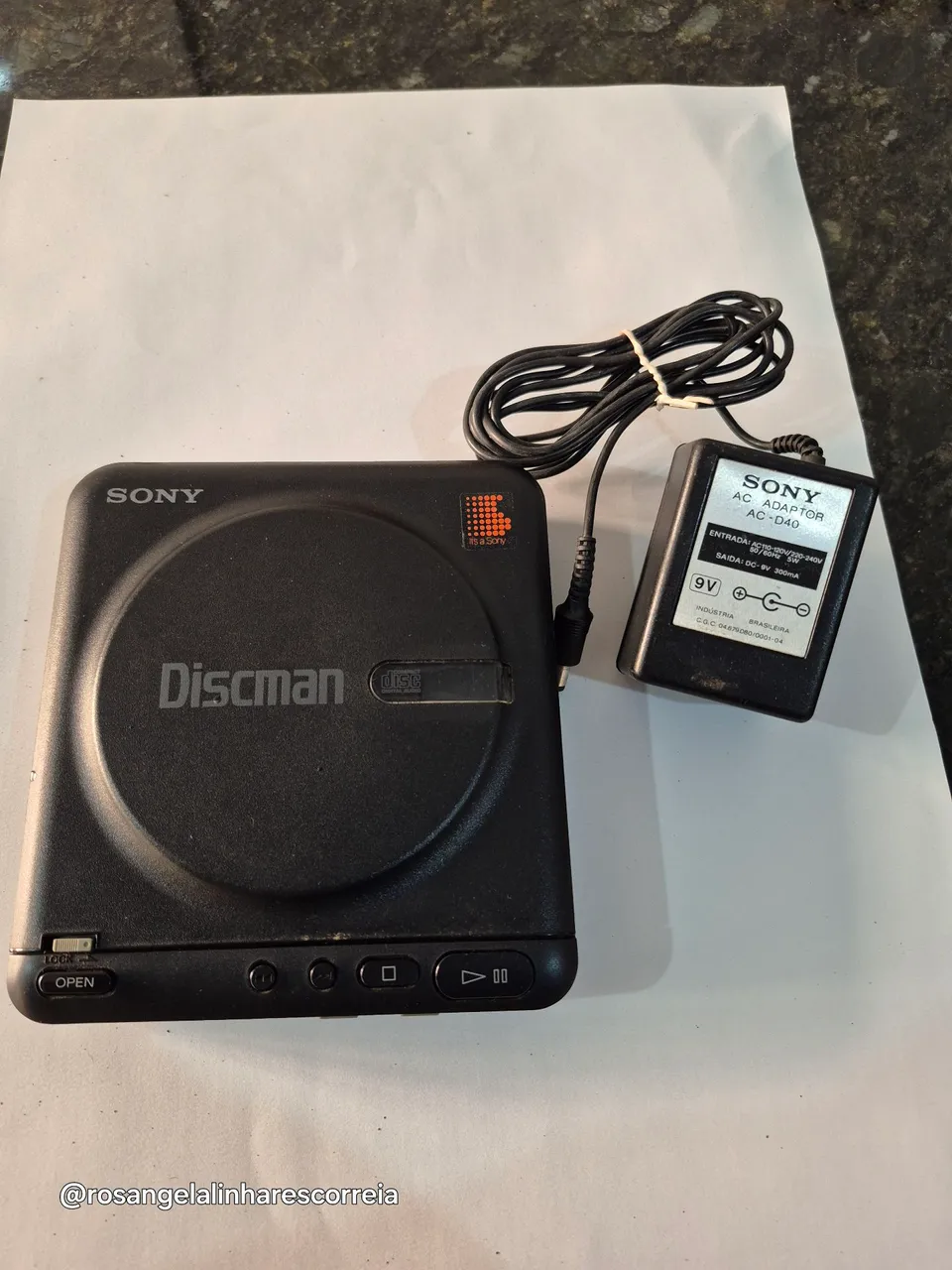"discman" no Brasil
