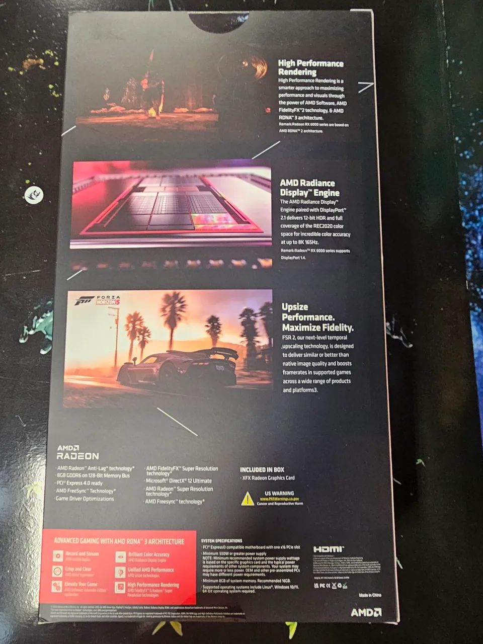 PLACA DE VÍDEO AMD RX 7600 NOVA LACRADA - Placas de Vídeo - Jardim Vale ...