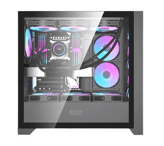 Gabinete Gamer Full Tower. Suporte para placas mãe ATX, Micro ATX e ITX ...