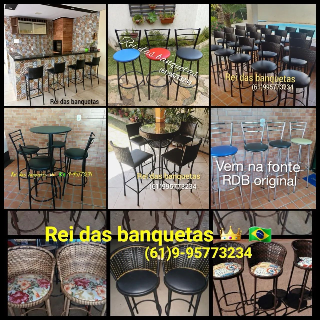 Banqueta Banquetas preço acessível - Bancos e Cadeiras - Setor ...