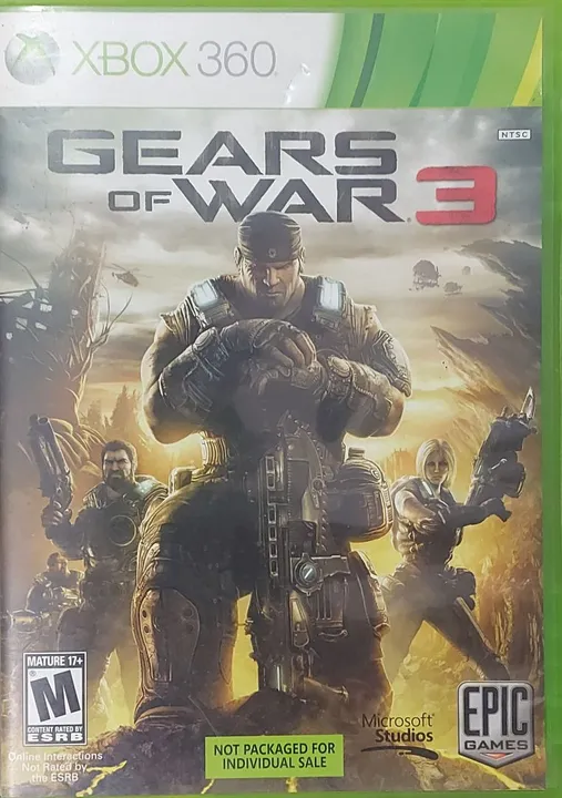 "gears of war 3 xbox 360 original" no Brasil
