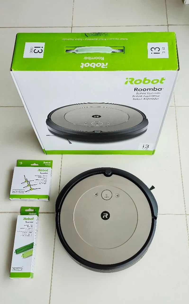 Robô Aspirador Inteligente Roomba i3 IROBOT - Eletroportáteis Para Cozinha e Limpeza - Barra ...