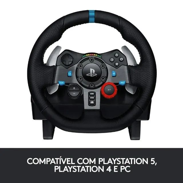 Volante Logitech G29 Driving Force para PS5, PS4, PS3 e PC, 12x 154,62 ...