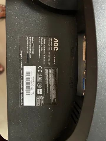 "monitor aoc f22" no Brasil