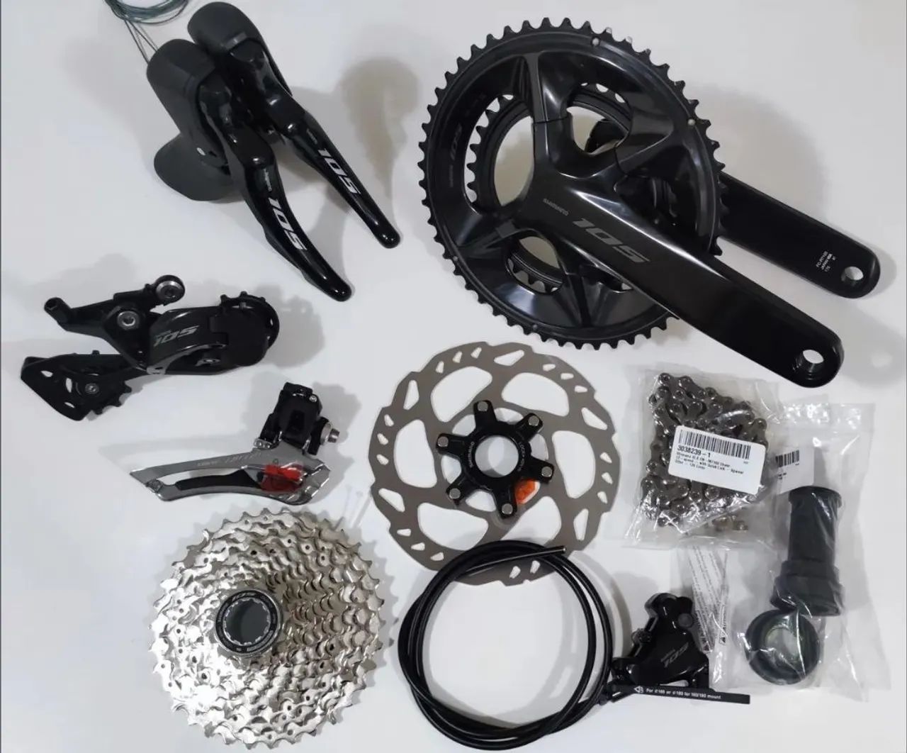 Grupo Shimano 105 R7100 12v - Acessórios de Ciclismo - Anita Garibaldi ...