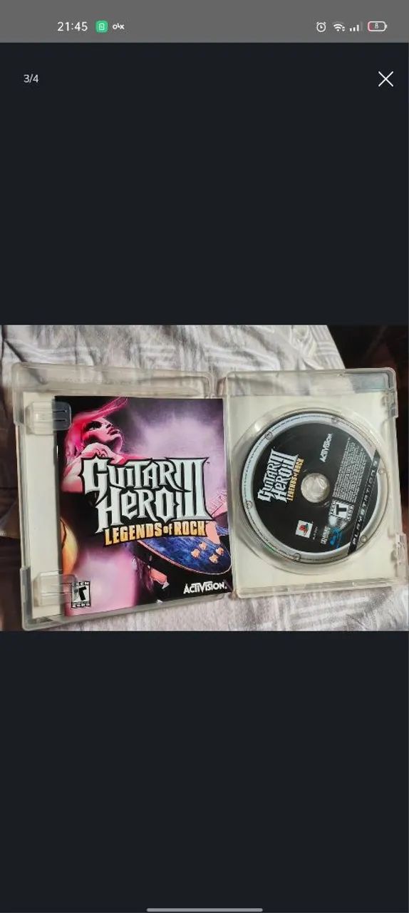 Guitar Hero 3 pra PS3 - Jogos de Vídeo Game - Santa Helena 1469640719 | OLX
