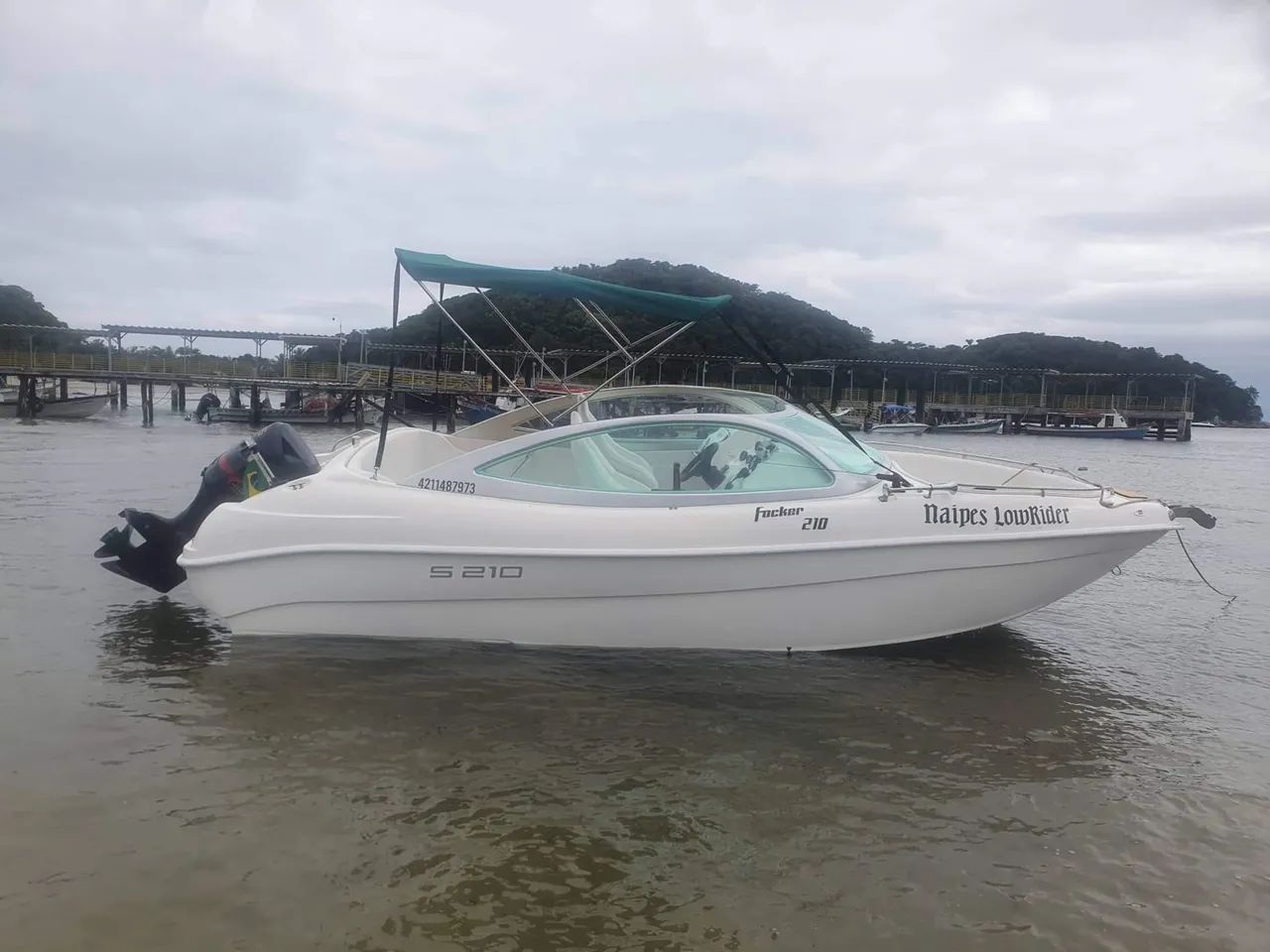 Lancha Fs 210 motor 175hp impecável - Barcos e aeronaves - Guarani ...