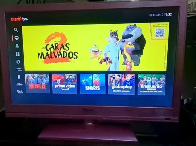 TV e Monitor Philco Perfeito estado com 2 HDMI, USB, VGA, Cable Tv ...