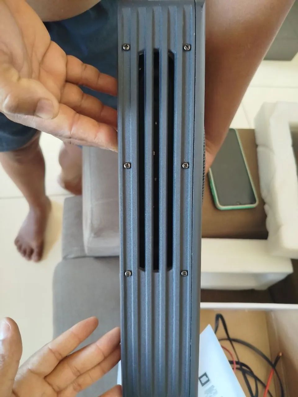 Som pra carro JBL subwoofer amplificado slim de som - Aparelhos de Som ...