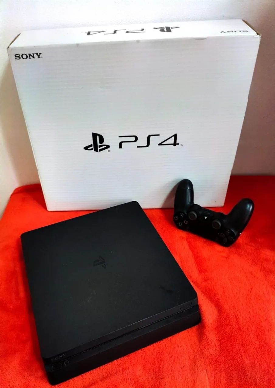 Ps4 Slim Desbloqueado Infinitos Jogos - Ac cartão - Consoles de Vídeo ...