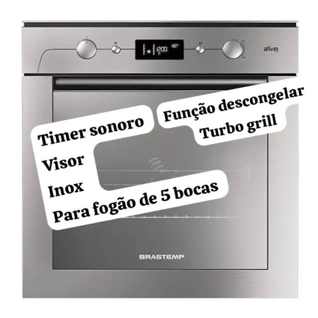 "forno de embutir inox" no Brasil