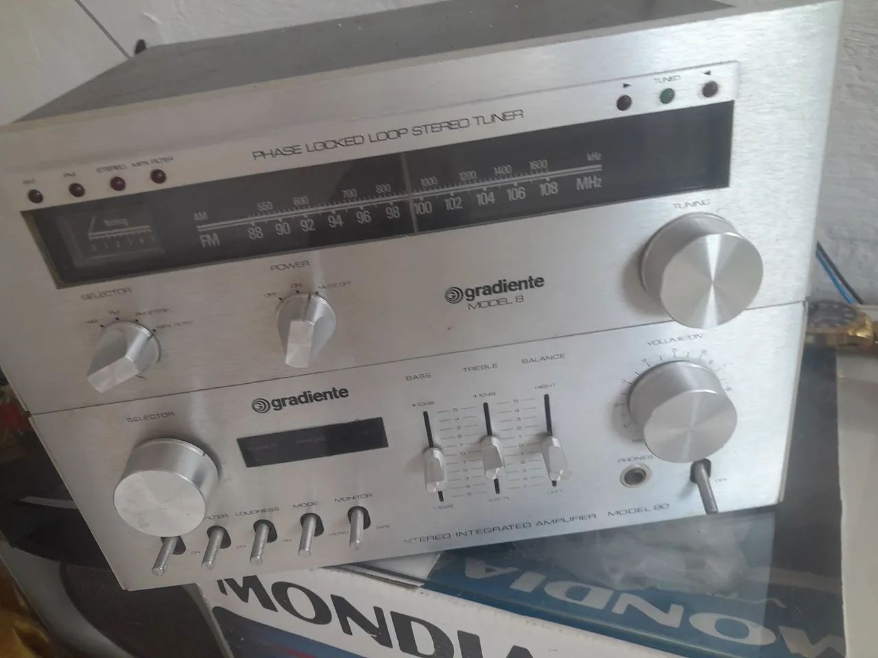 Som Gradiente Stereo - Modelo S - Ótimo estado! - Aparelhos de Som ...