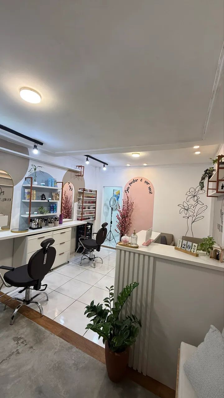 Salão completo pronto pra trabalhar! - Equipamentos Para Comércio ...