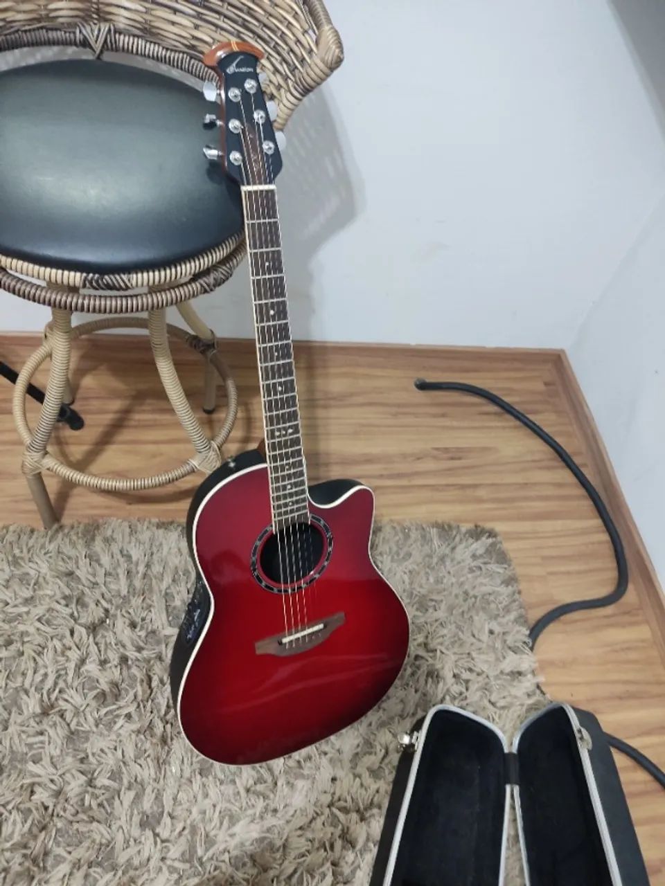 Violão Ovation 1771LX Standard Balladeer LX - Made in USA ...