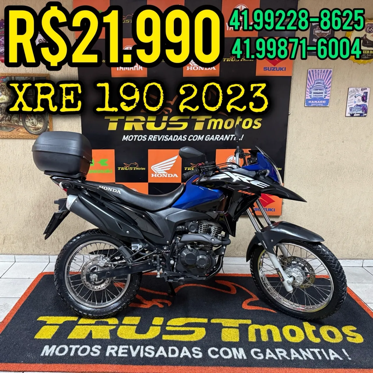Motos HONDA XRE 2023 no Brasil