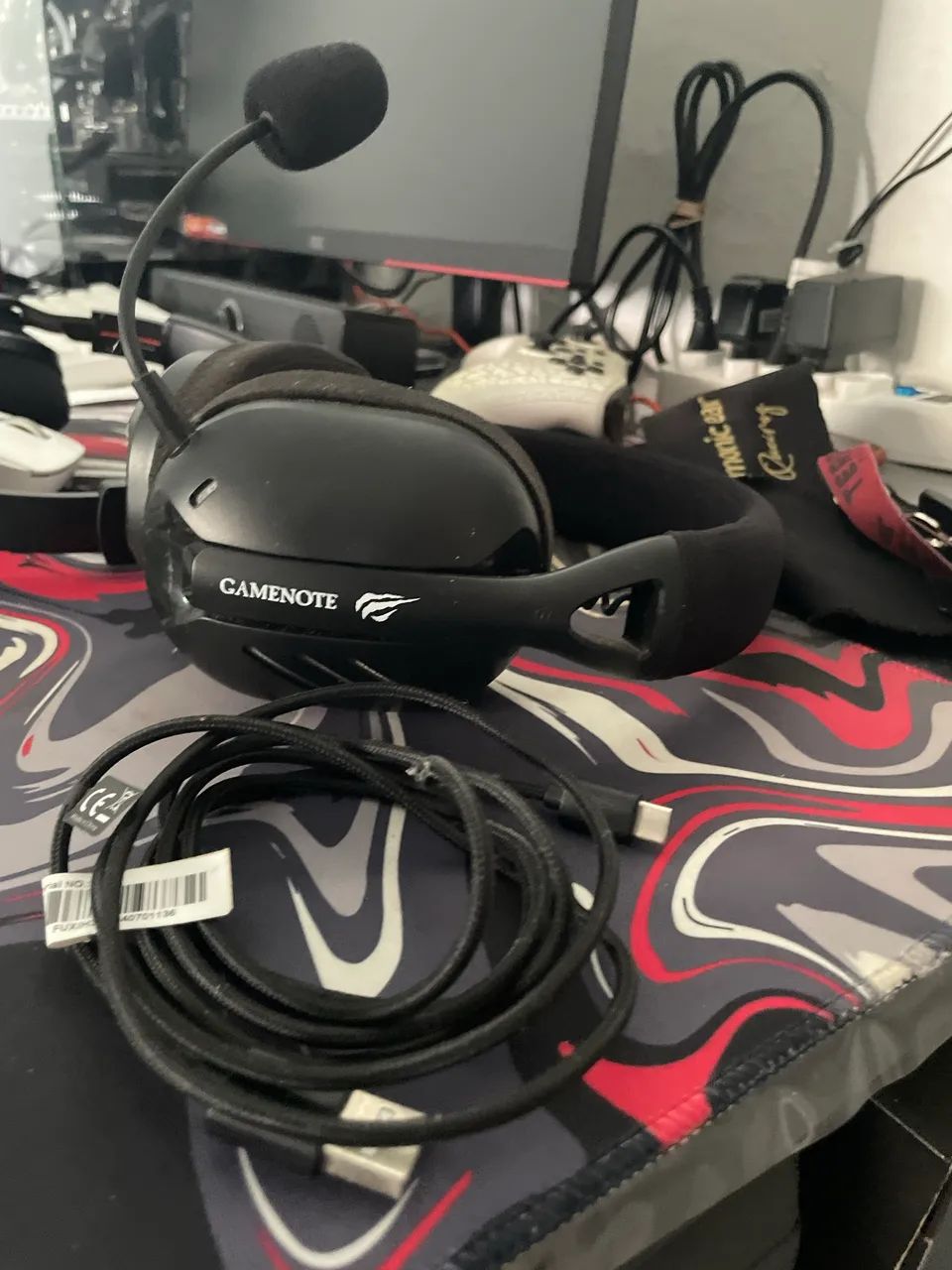 Headset sem fio Havit Fuxi H3 - Fones de Ouvido - Parque Santa Maria ...