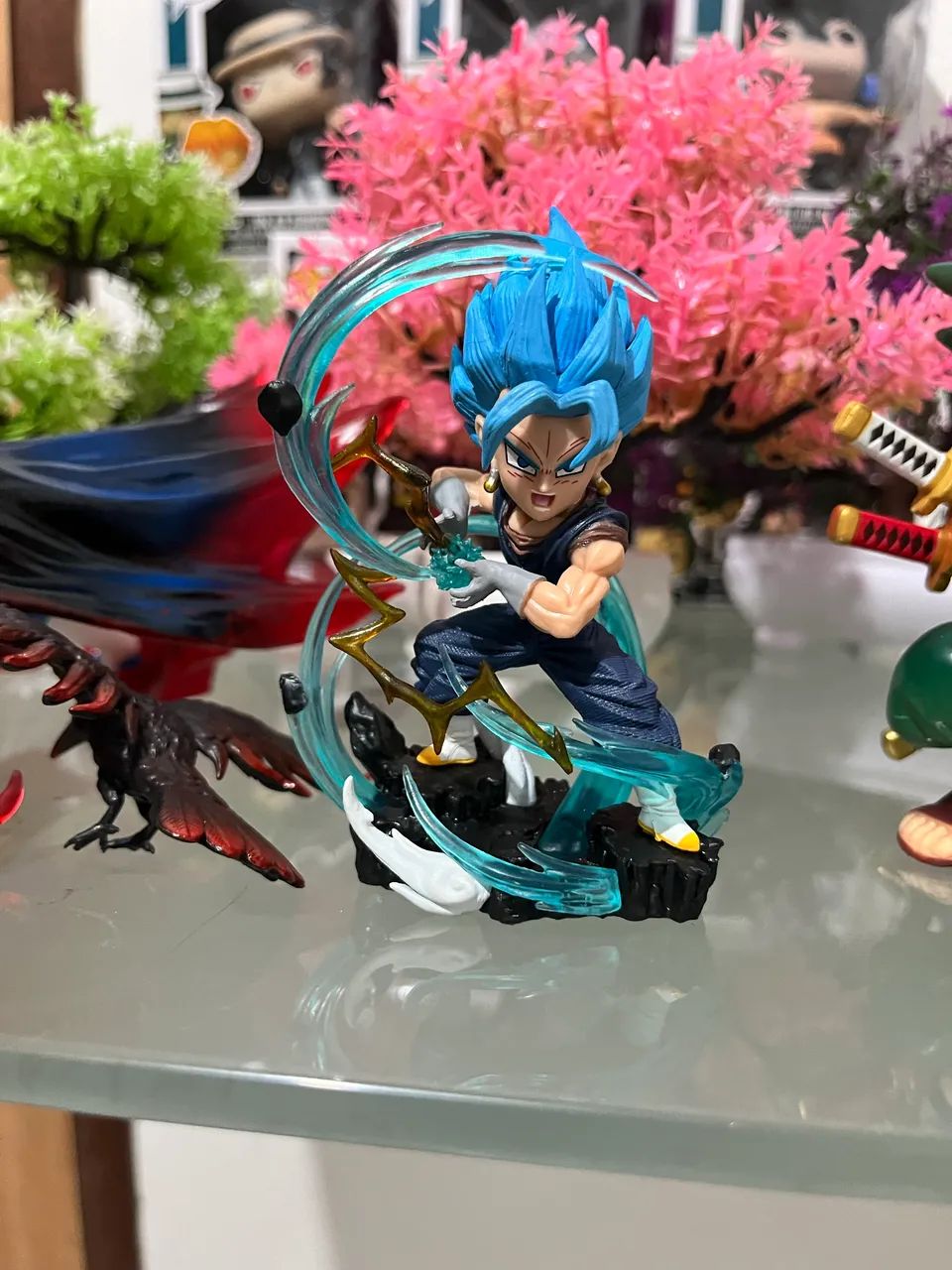 Mini Vegetto Do Anime Dragon Ball Action Figure Boneco De Coleção