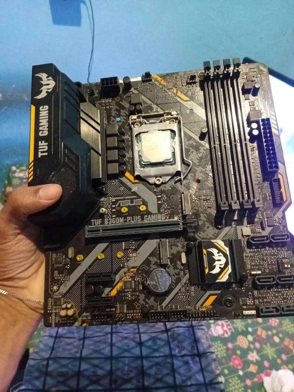 Placa mãe B360M PLUS GAMING+ I3 9100F - Peças de Hardware - Mata Escura ...